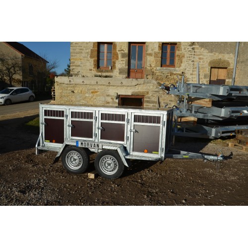 BW Trailers chiens - 6 8 10 20 chiens sur demande | Morvan Remorques