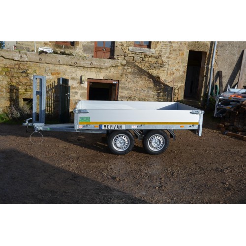 Eduard Plateau multi-usages 256 x 150 ridelles de 30 cm PTAC 750 kg ...