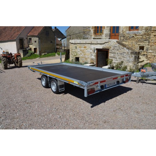 Eduard Plateau multi-usages 406 x 200 nu PTAC 2700 kg (63cm) | Morvan ...