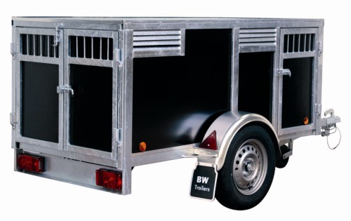BW 4 Chiens 200 x 100 x 80 PTAC 500 kg | Morvan Remorques