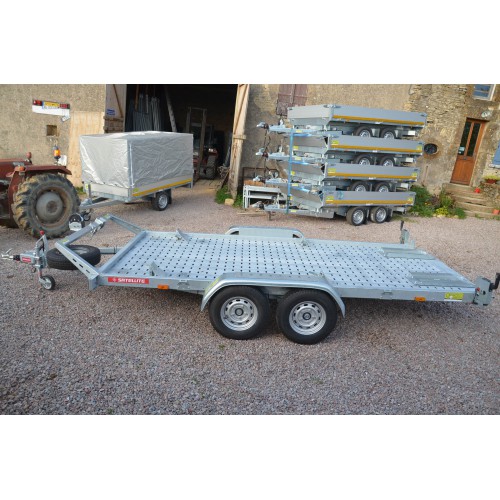 Satellite Porte-voiture VX PRO 444 x 196 PTAC 2800 kg | Morvan Remorques