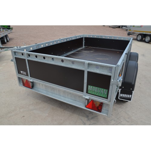 VDM Bois XL 258 x 150 double essieux PTAC 750 kg | Morvan Remorques