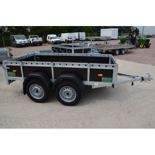 VDM Bois XL 258 x 150 double essieux PTAC 750 kg | Morvan Remorques