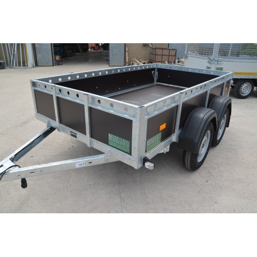 VDM Bois XL 258 x 150 double essieux PTAC 750 kg | Morvan Remorques